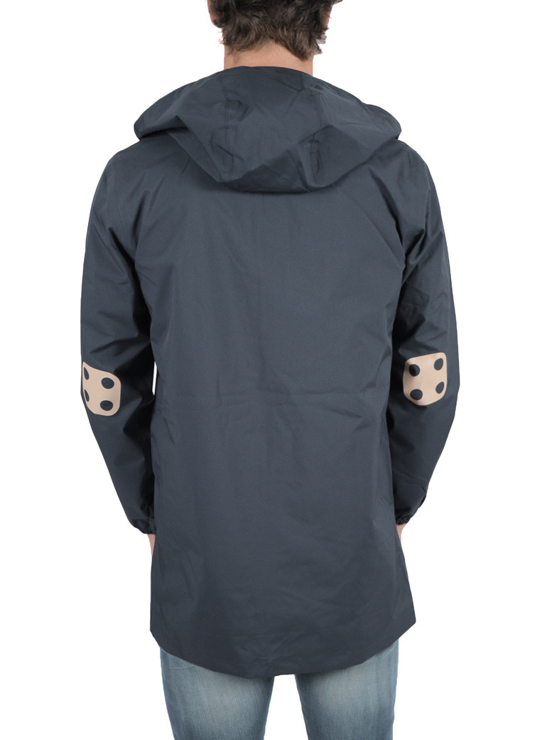 WATERPROOF TRENCH JACKET BLUE