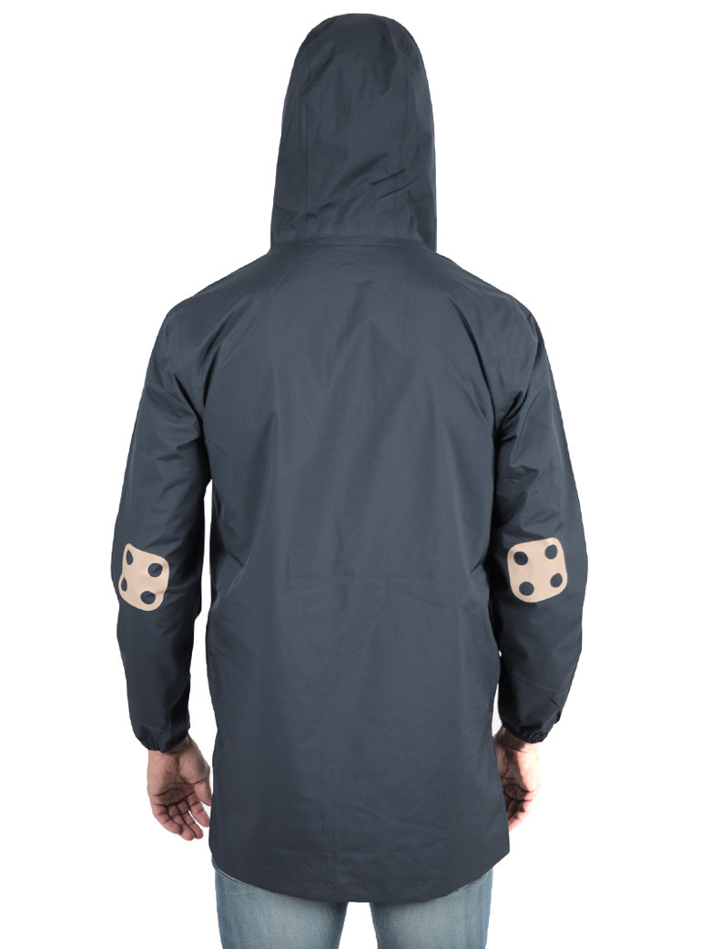 WATERPROOF TRENCH JACKET BLUE