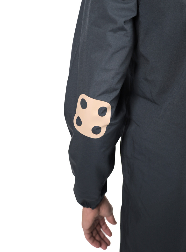 WATERPROOF TRENCH JACKET BLUE